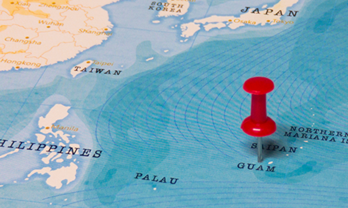 Guam Utilities Map